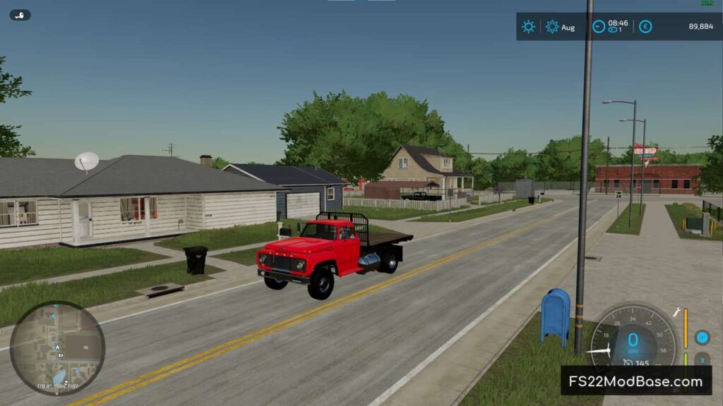 1964 Ford T850 Flatbed - Farming Simulator 22 Mod | LS22 Mod | FS22 Mod