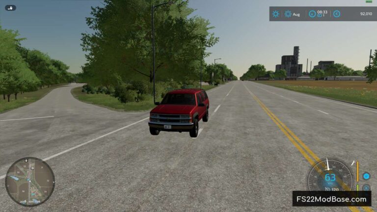 1998 Chevy Suburban K2500 - Farming Simulator 22 Mod | LS22 Mod | FS22 Mod