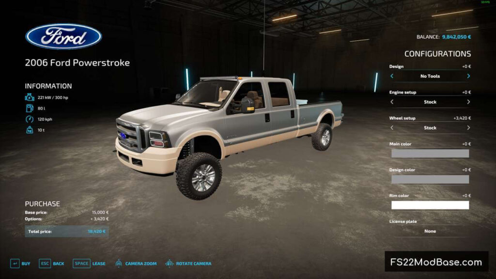 2006 Ford Powerstroke - Farming Simulator 22 Mod | LS22 Mod | FS22 Mod
