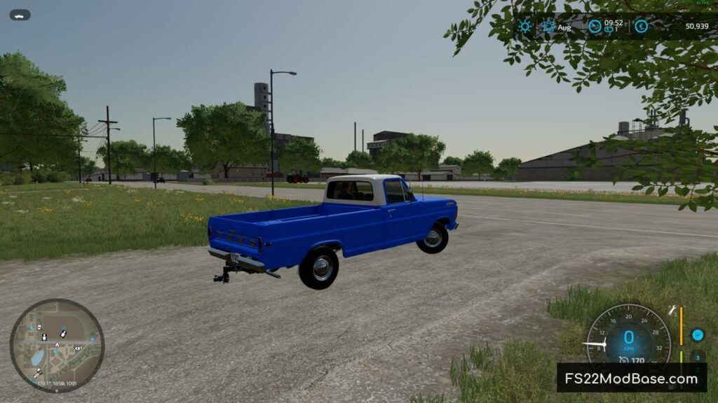 DDC22 1970 Ford F250 - Farming Simulator 22 Mod | LS22 Mod | FS22 Mod