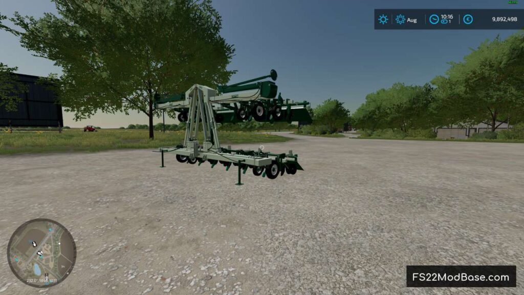 12 Row Kmc Ripper Bedder Flex - Farming Simulator 22 Mod | LS22 Mod ...