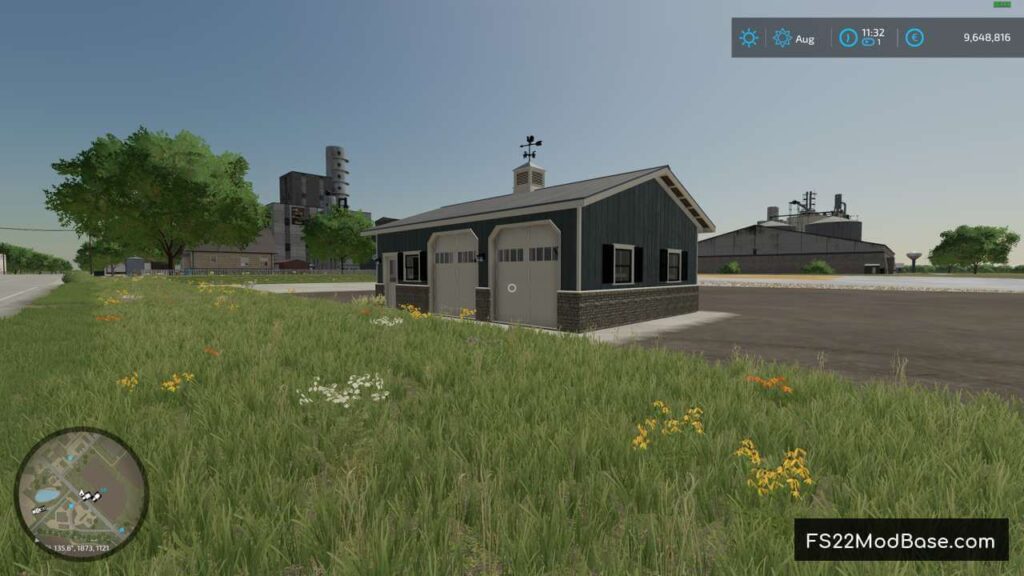 American Garage 24x36 - Farming Simulator 22 Mod | LS22 Mod | FS22 Mod