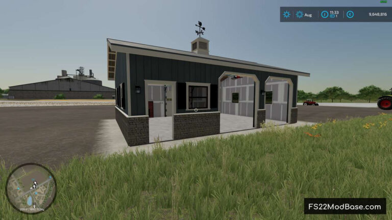 American Garage 24x36 - Farming Simulator 22 Mod | LS22 Mod | FS22 Mod