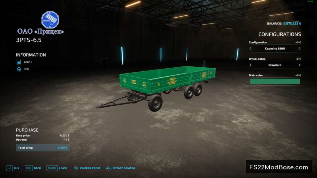 3PTS-65 - Farming Simulator 22 Mod | LS22 Mod | FS22 Mod