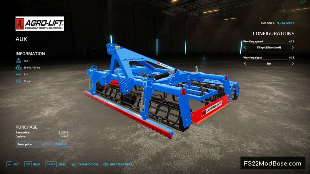 Agro-Lift AUK - Farming Simulator 22 Mod | LS22 Mod | FS22 Mod