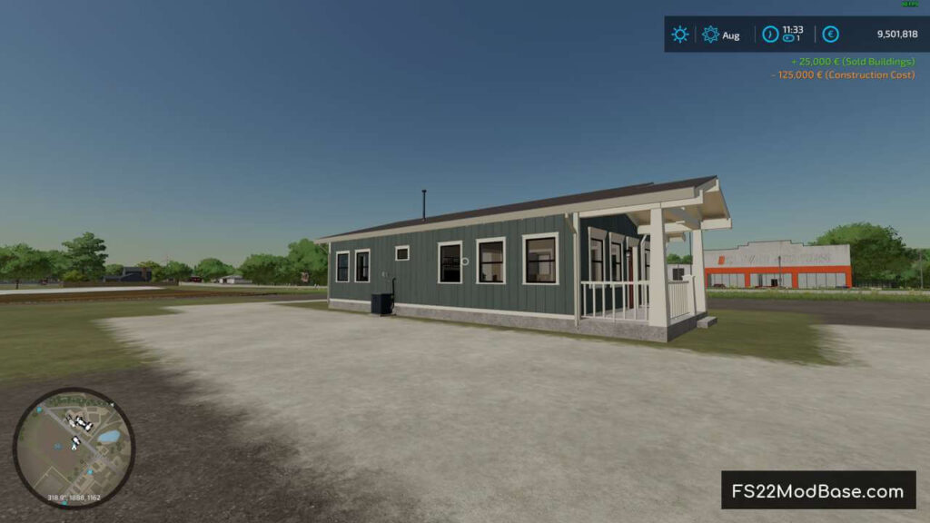 American Farmhouse - Farming Simulator 22 Mod | LS22 Mod | FS22 Mod