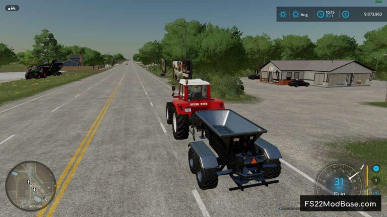 6 Ton Fertilizer Spreader - Farming Simulator 22 Mod | LS22 Mod | FS22 Mod