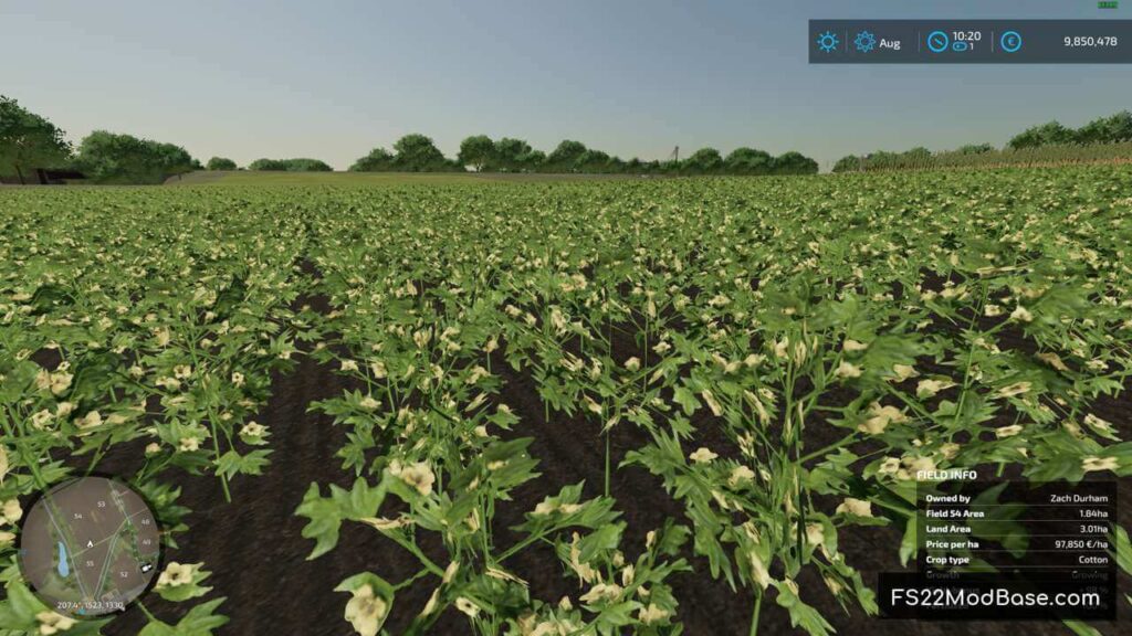 Additional Field Info - Farming Simulator 22 Mod | LS22 Mod | FS22 Mod