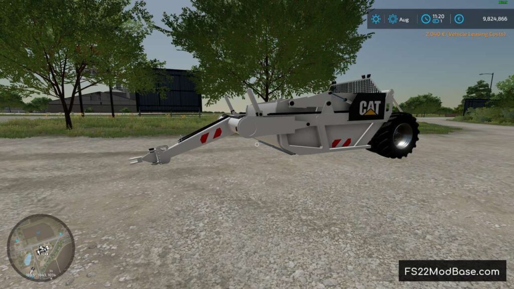 Ashland I-200 TS4 Scraper - Farming Simulator 22 Mod | LS22 Mod | FS22 Mod