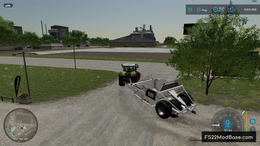 Ashland I-200 TS4 Scraper - Farming Simulator 22 Mod | LS22 Mod | FS22 Mod