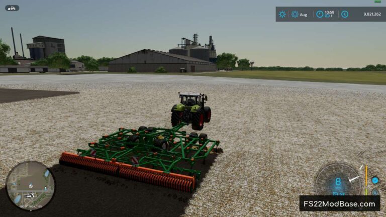 Amazone Cenius 8003-2TX Super mulcher plow cultivator - Farming ...