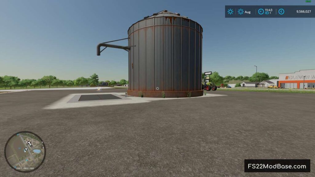 Old Farm Silo - Farming Simulator 22 Mod | LS22 Mod | FS22 Mod