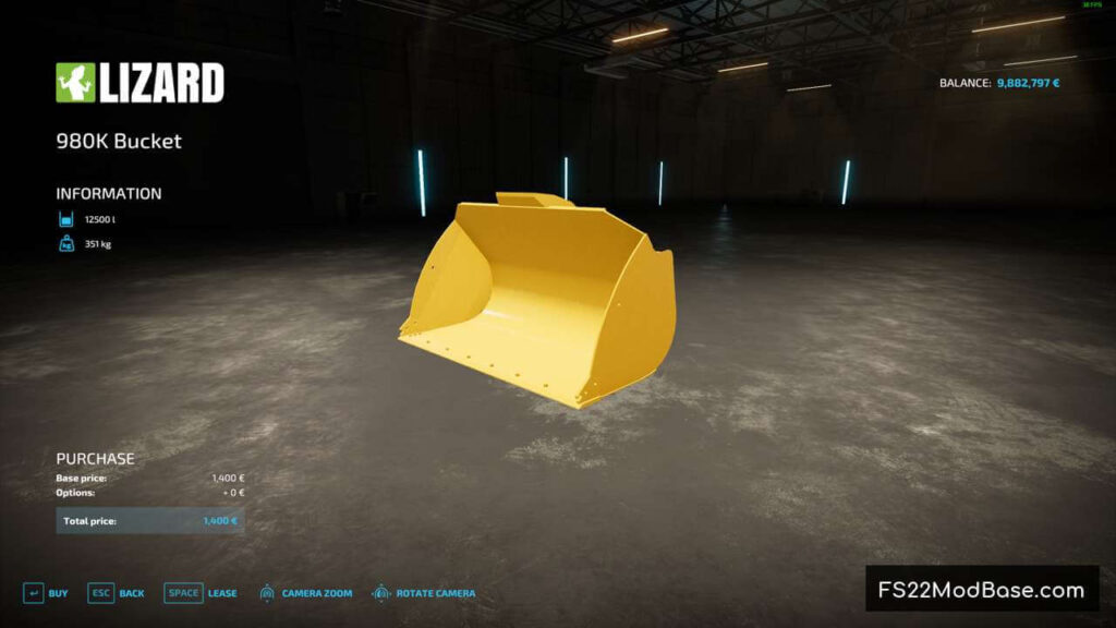 980K Wheel Loader - Farming Simulator 22 Mod | LS22 Mod | FS22 Mod
