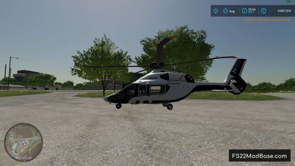 Airbus Helicopter H160 - Farming Simulator 22 Mod | LS22 Mod | FS22 Mod