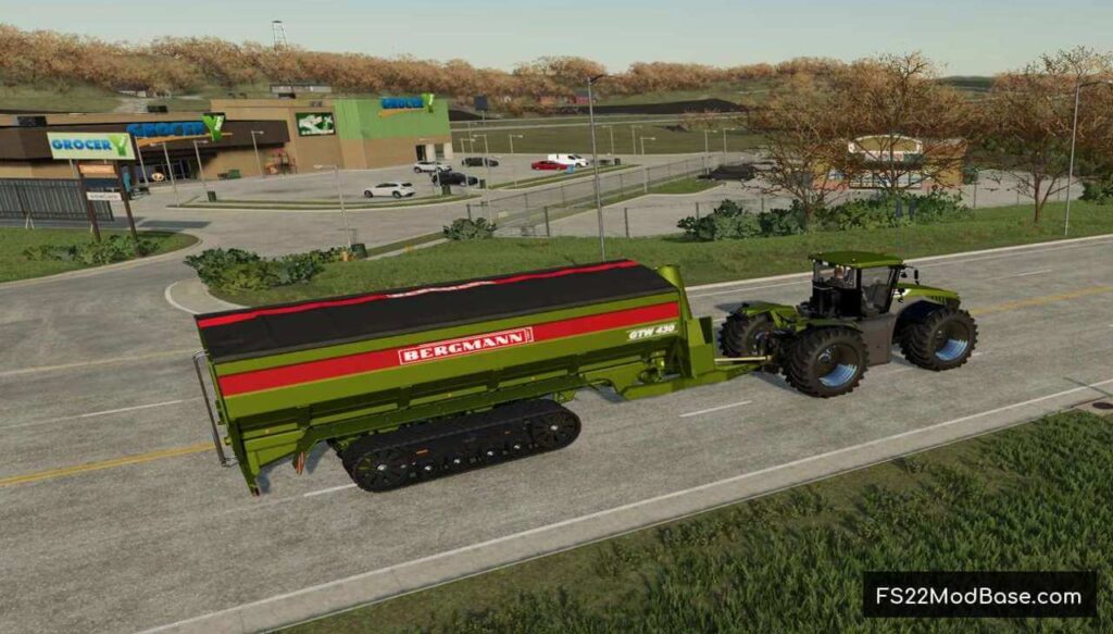 Bergmann GTW 430 Crawler - Farming Simulator 22 Mod | LS22 Mod | FS22 Mod
