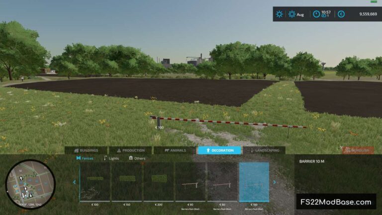 Barriers Pack - Farming Simulator 22 Mod | LS22 Mod | FS22 Mod