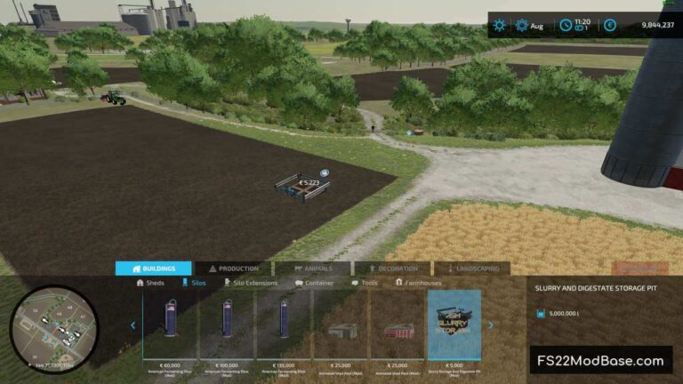 Slurry Storage And Digestate Pit - Farming Simulator 22 Mod | LS22 Mod ...
