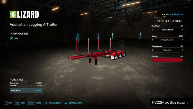 Australian Logging Trailers - Farming Simulator 22 Mod | LS22 Mod ...