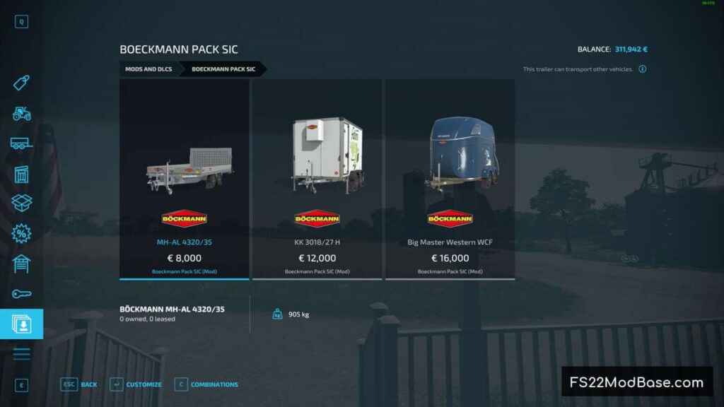 Boeckmann Pack SIC - Farming Simulator 22 Mod | LS22 Mod | FS22 Mod