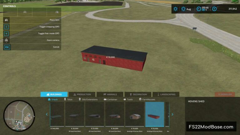 Buildings Of Norway - Farming Simulator 22 Mod | LS22 Mod | FS22 Mod