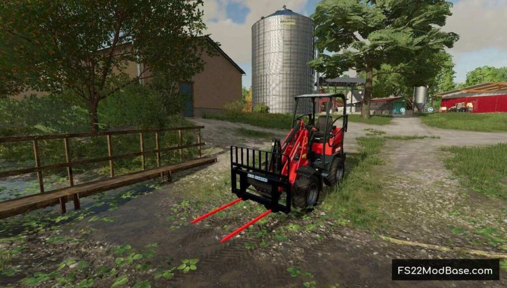 Blue Diamond Bale Forks - Farming Simulator 22 Mod | LS22 Mod | FS22 Mod