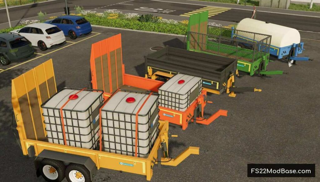 Blomenroehr Trailer - Farming Simulator 22 Mod | LS22 Mod | FS22 Mod
