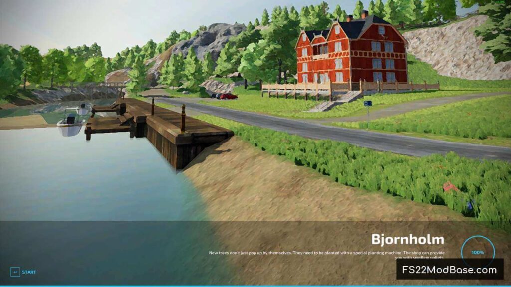 Bjornholm - Farming Simulator 22 Mod | LS22 Mod | FS22 Mod