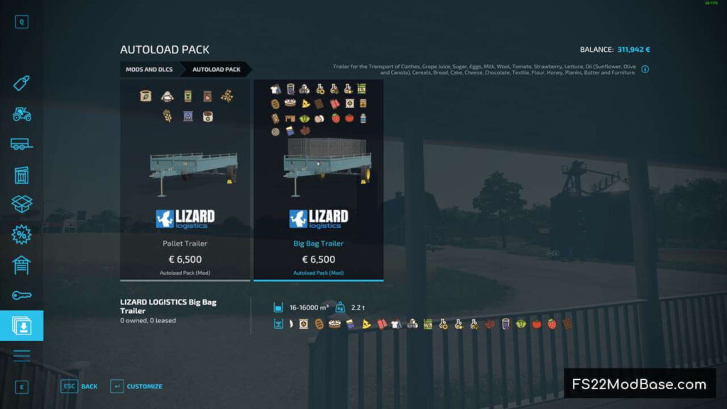 Autoload Pack - Farming Simulator 22 Mod | LS22 Mod | FS22 Mod