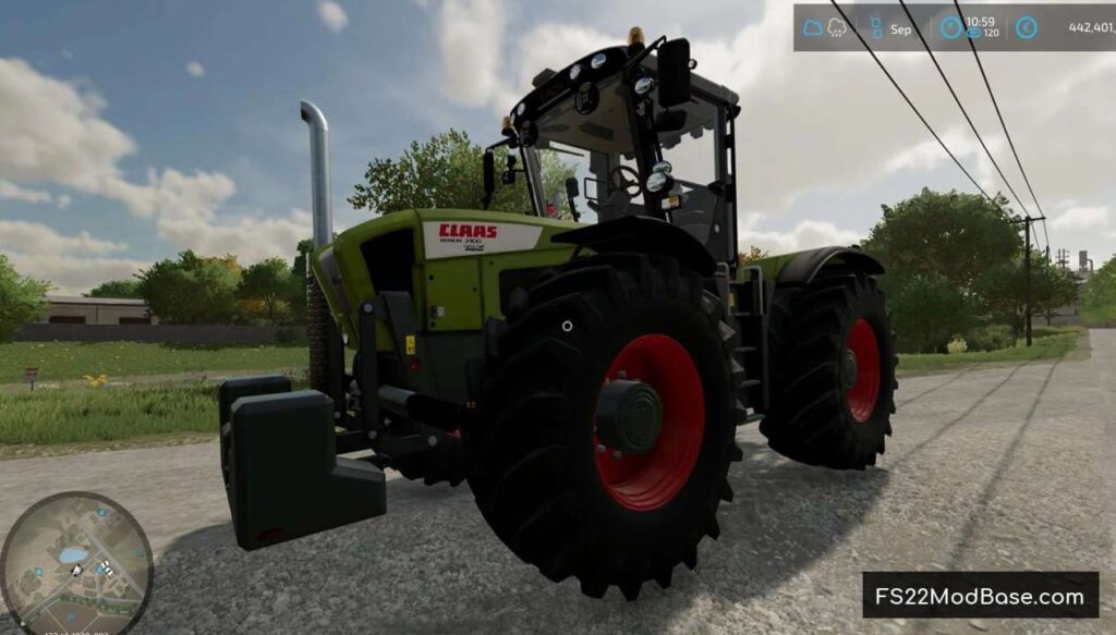 Claas Xerion 3000 Series - Farming Simulator 22 Mod | LS22 Mod | FS22 Mod
