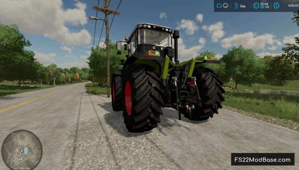 Claas Xerion 3000 Series - Farming Simulator 22 Mod | LS22 Mod | FS22 Mod