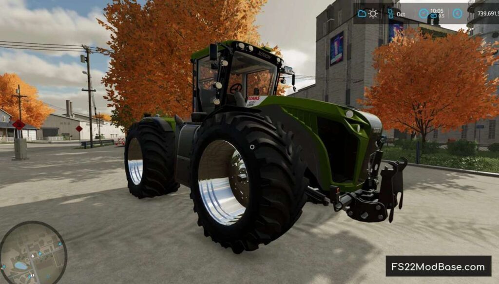 Claas Xerion 4000 4500 5000 - Farming Simulator 22 Mod | LS22 Mod ...