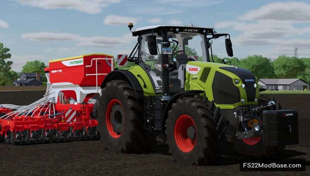 Claas Axion 800 Series - Farming Simulator 22 Mod | LS22 Mod | FS22 Mod