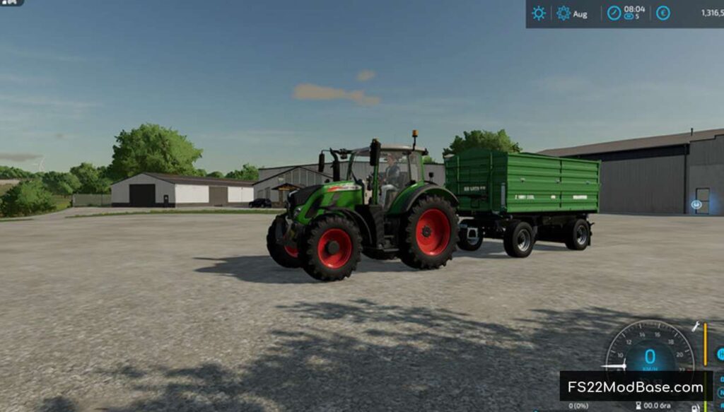 Fendt 700 Vario 2018 - Farming Simulator 22 Mod | LS22 Mod | FS22 Mod