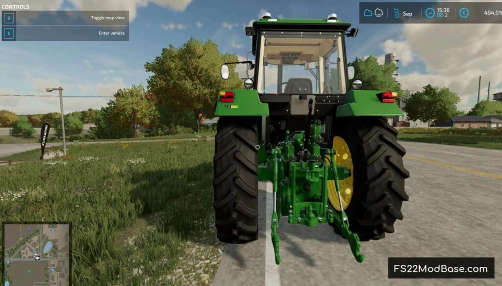 John Deere 4755 - Farming Simulator 22 Mod | LS22 Mod | FS22 Mod