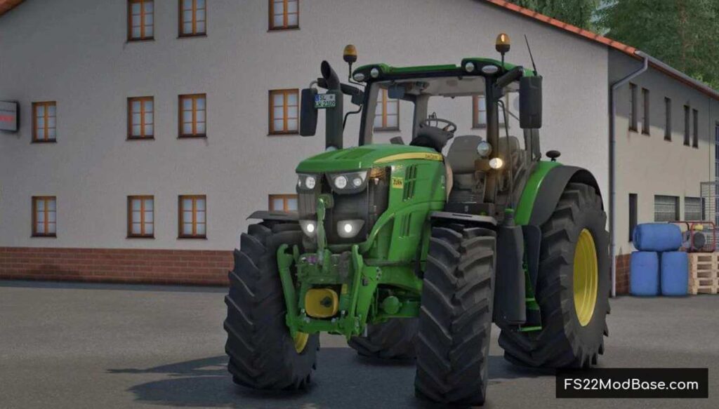 John Deere 6215R JG Sounds - Farming Simulator 22 Mod | LS22 Mod | FS22 Mod