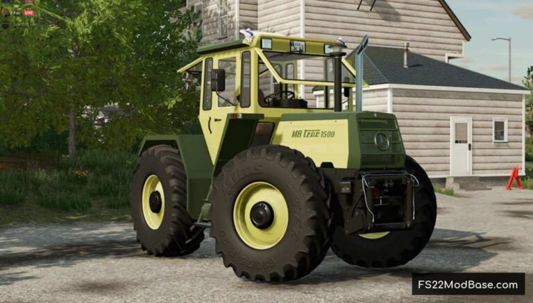 MB Trac 1300-1800 - Farming Simulator 22 Mod | LS22 Mod | FS22 Mod