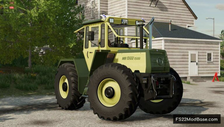MB Trac 1300-1800 - Farming Simulator 22 Mod | LS22 Mod | FS22 Mod