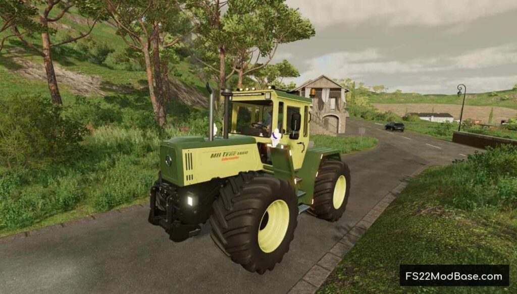 MB trac 1100-1800 - Farming Simulator 22 Mod | LS22 Mod | FS22 Mod