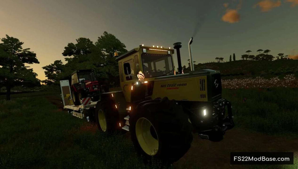 MB trac 1100-1800 - Farming Simulator 22 Mod | LS22 Mod | FS22 Mod
