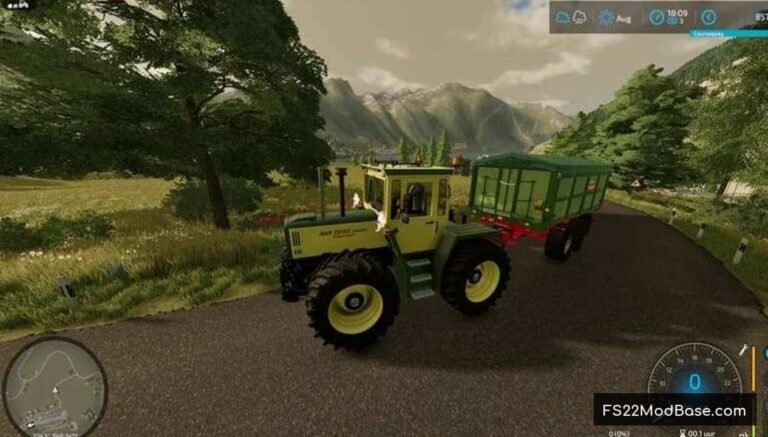 MB trac 1100-1800 - Farming Simulator 22 Mod | LS22 Mod | FS22 Mod