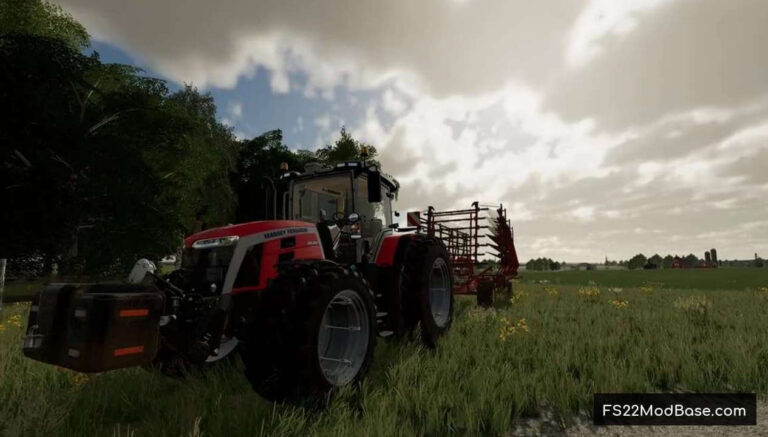 MF 8S Tuned - Farming Simulator 22 Mod | LS22 Mod | FS22 Mod
