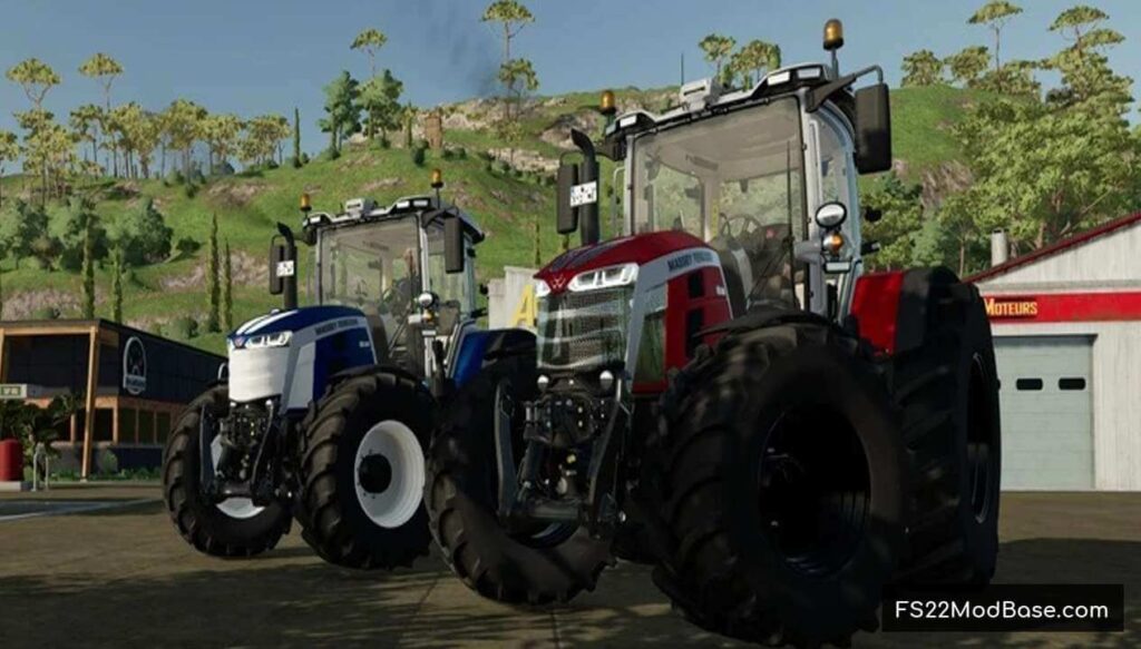 MF 8S by Alex Blue - Farming Simulator 22 Mod | LS22 Mod | FS22 Mod