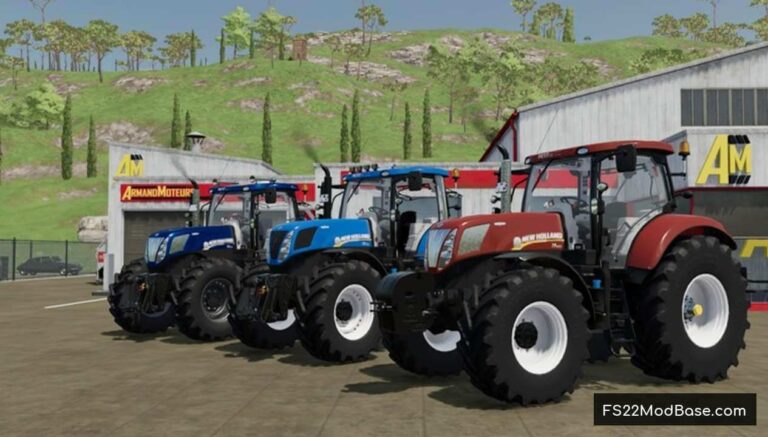 New Holland T7 AC Series - Farming Simulator 22 Mod | LS22 Mod | FS22 Mod