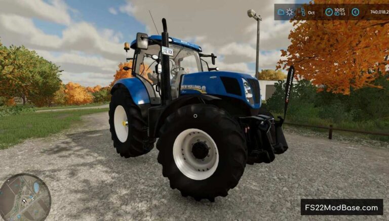 New Holland T7 AC Series - Farming Simulator 22 Mod | LS22 Mod | FS22 Mod