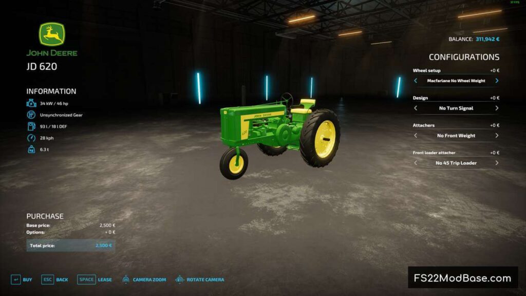 John Deere - Farming Simulator 22 Mod | LS22 Mod | FS22 Mod