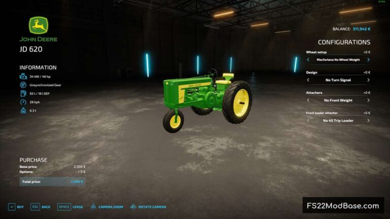 John Deere - Farming Simulator 22 Mod | LS22 Mod | FS22 Mod