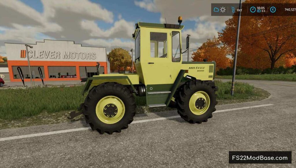MB Trac 1000-1100 Tiuning - Farming Simulator 22 Mod | LS22 Mod | FS22 Mod