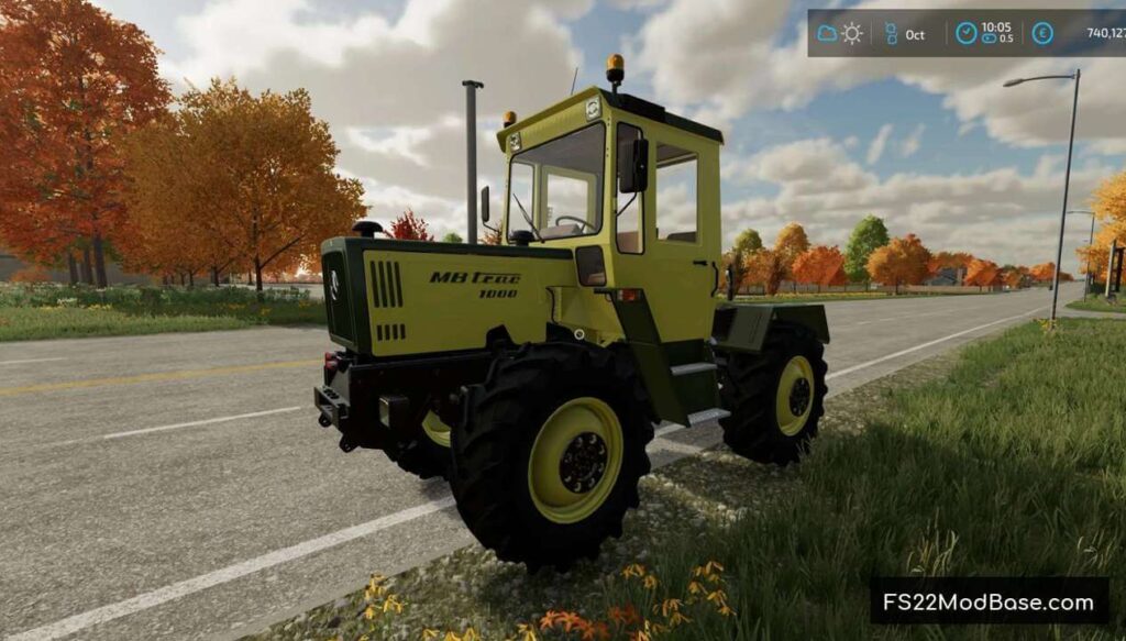 MB Trac 1000-1100 Tiuning - Farming Simulator 22 Mod | LS22 Mod | FS22 Mod