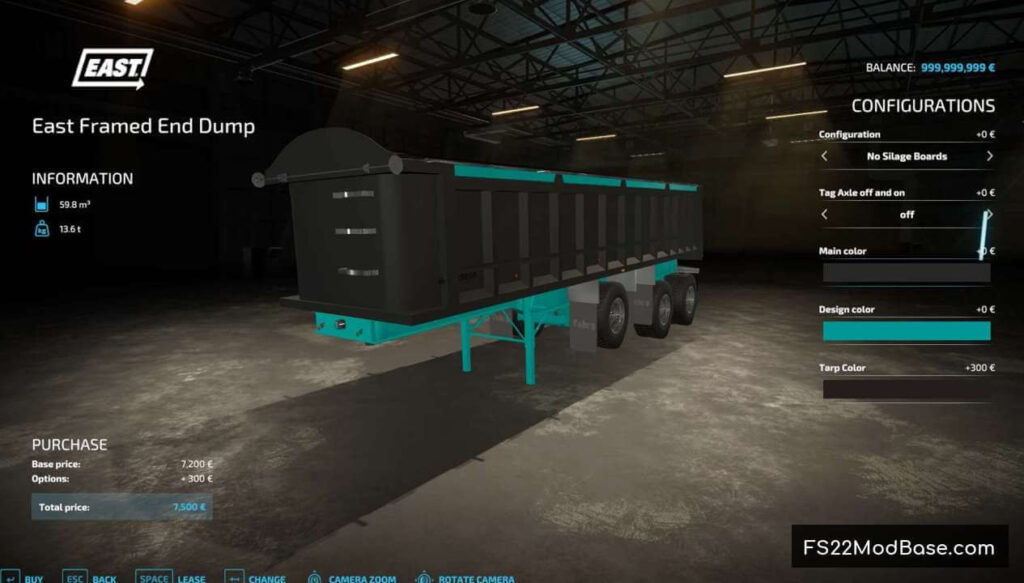 Cobra End Dump - Farming Simulator 22 Mod | LS22 Mod | FS22 Mod