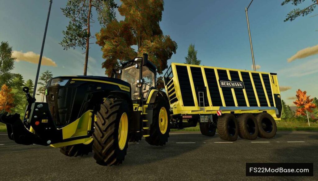 HTW65 Black Yellow Tommod - Farming Simulator 22 Mod | LS22 Mod | FS22 Mod